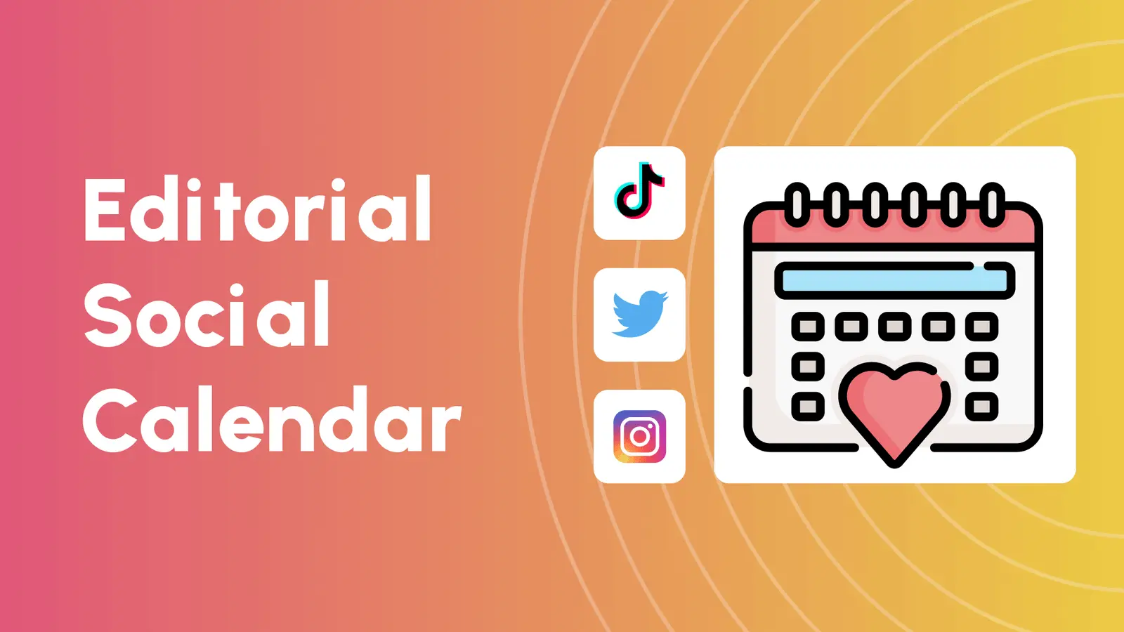 This Social Media Editorial Calendar Will Save You Weeks of Time | Slam Media Lab